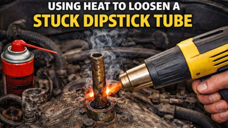 How to Remove a Stuck Oil Dipstick Tube Without Breaking It