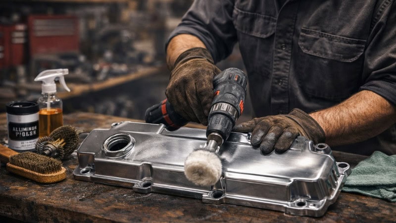How to Clean Aluminum Engine Parts & Remove Oxidation
