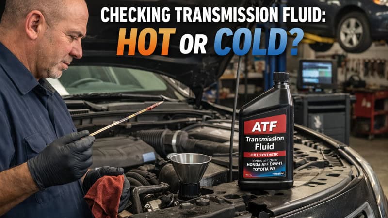 Checking Transmission Fluid Hot Or Cold Wallpaper For Iphone